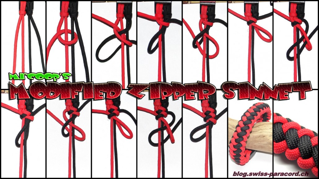 Modified Zipper Sinnet Tutorial | Swiss Paracord GmbH