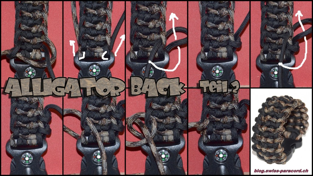 Alligator Back Tutorial | Swiss Paracord GmbH