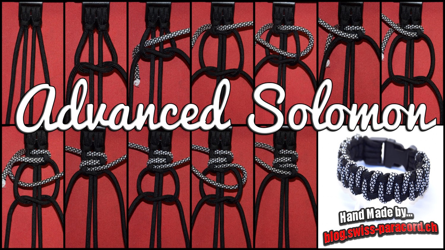 Modified Caged Solomon Bar Tutorial | Swiss Paracord GmbH