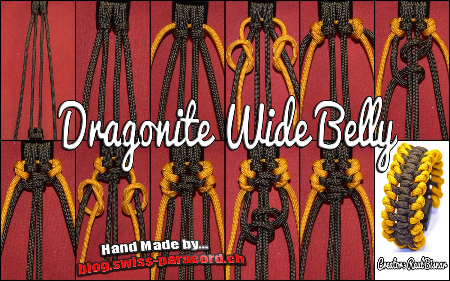Dragonite Wide Belly und Tutorial | Swiss Paracord GmbH