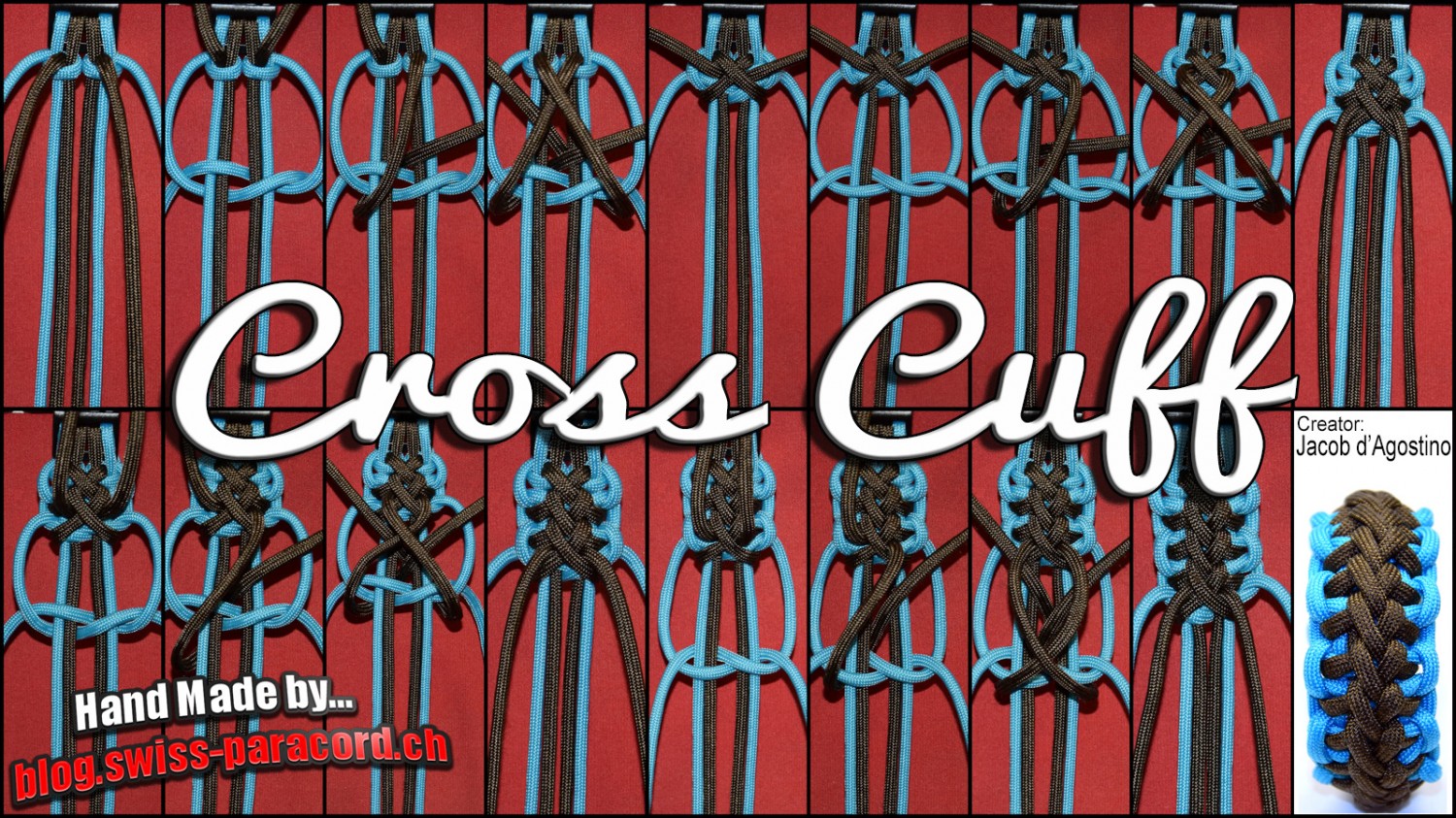 Cross Cuff und Tutorial | Swiss Paracord GmbH