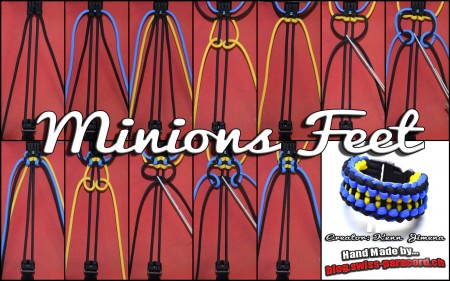 Minions Feet Tutorial | Swiss Paracord GmbH