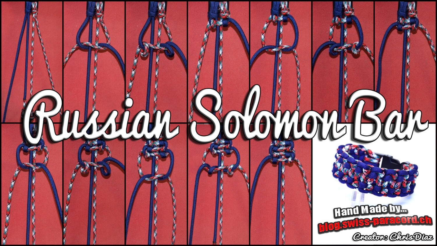 Russian Solomon Bar Tutorial | Swiss Paracord GmbH