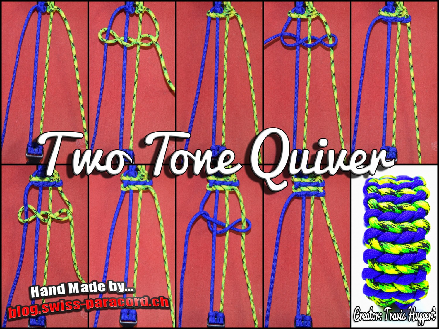 Two Tone Quiver Tutorial | Swiss Paracord GmbH