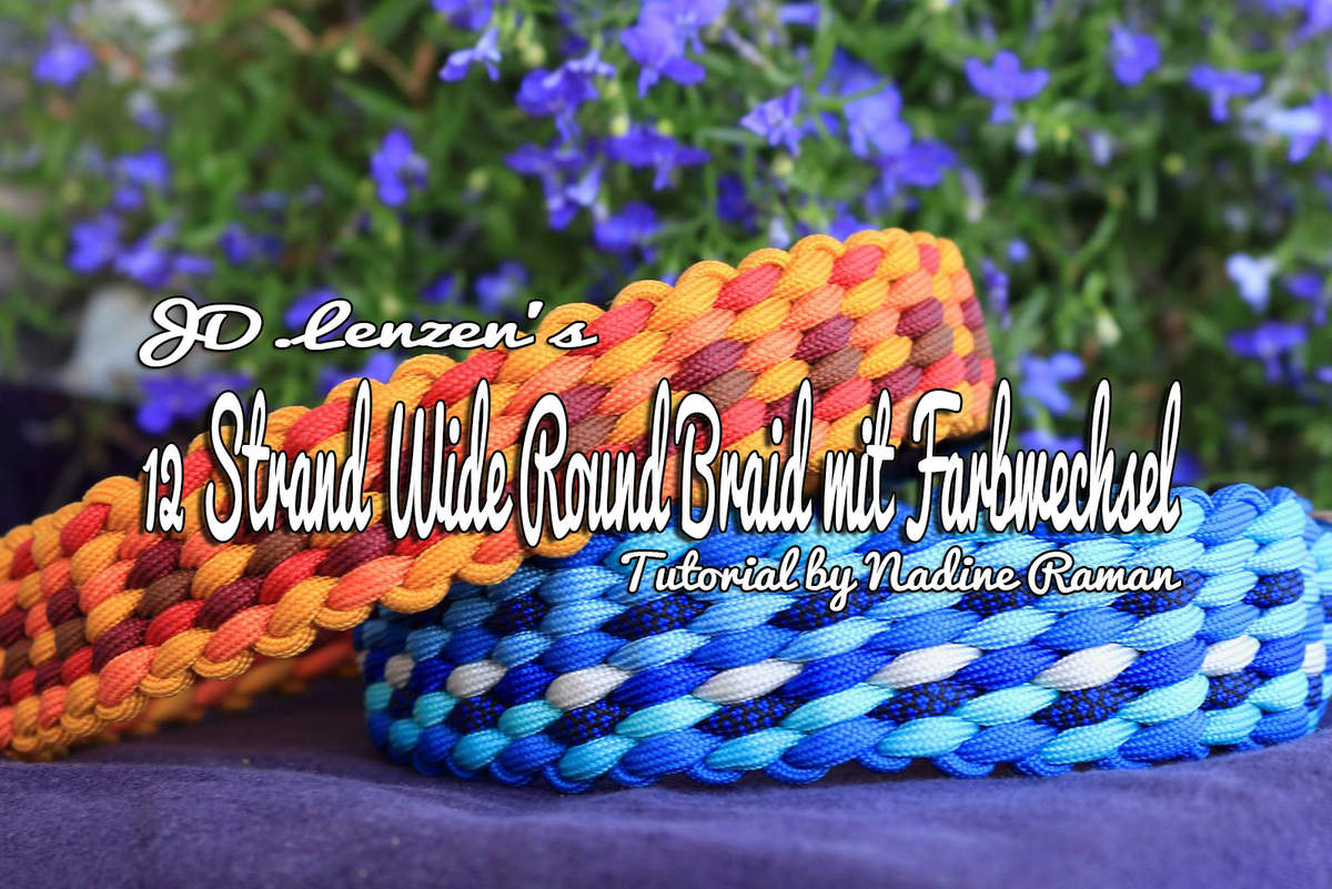 12 Strand Wide Round Braid | Swiss Paracord GmbH
