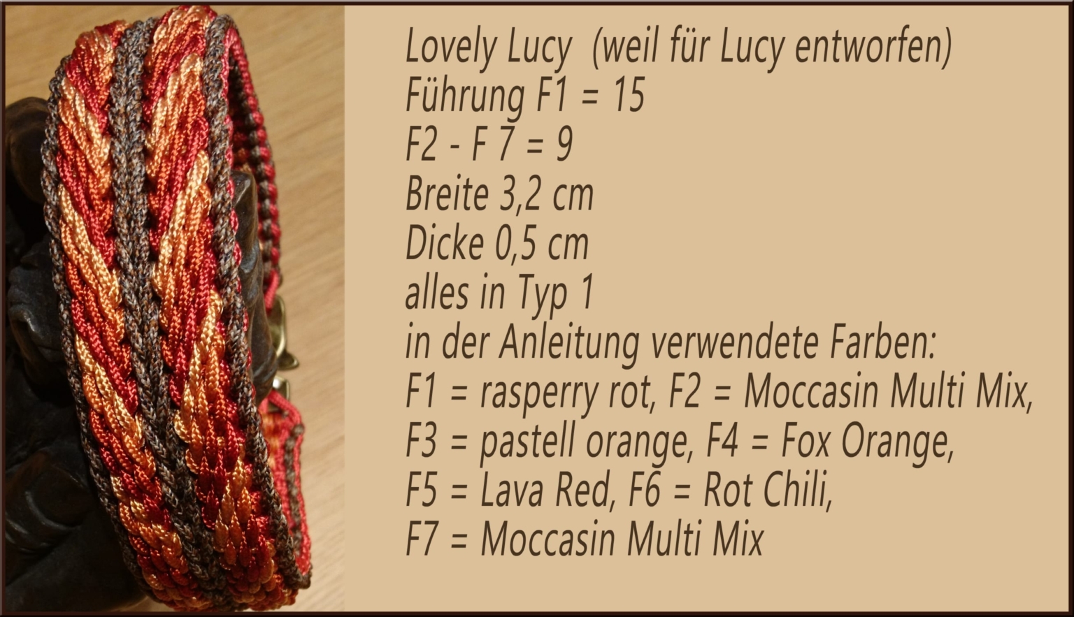 Lovely Lucy | Swiss Paracord GmbH